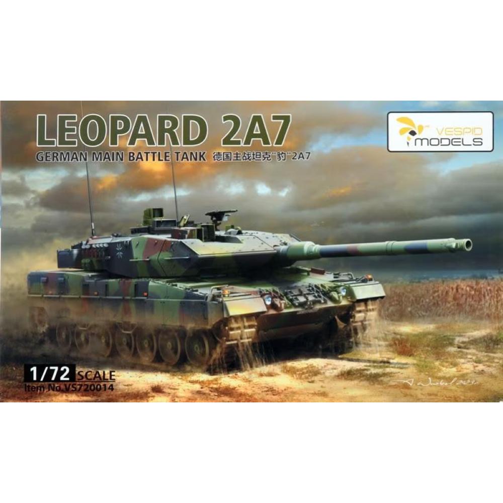 Vespid Models: 1/72; German Main Battle Tank Leopard 2 A7 Metal barrel ...