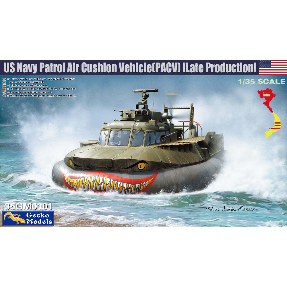 GECKO: 1/35; US Navy Patrol Air Cushion Vehicle (PACV) Late Production ...