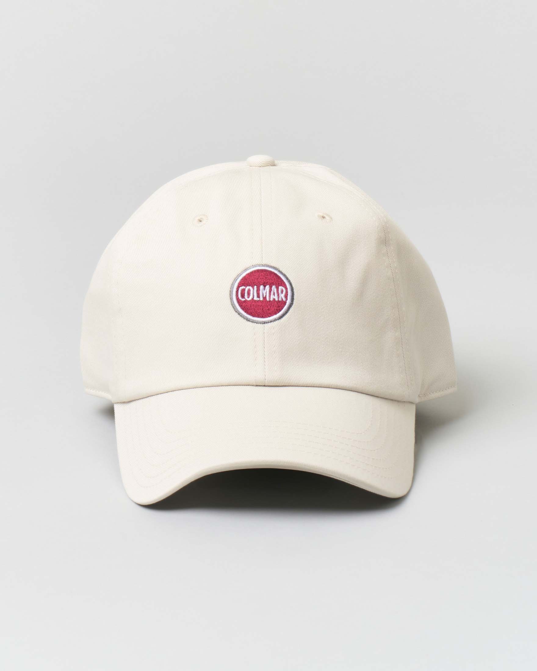 Berretto baseball panna Colmar Originals in puro cotone con logo bollo ...