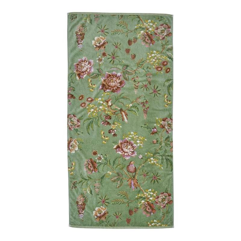 PIP STUDIO Bath Towel | Secret Garden 70x140 Green Terry Towel