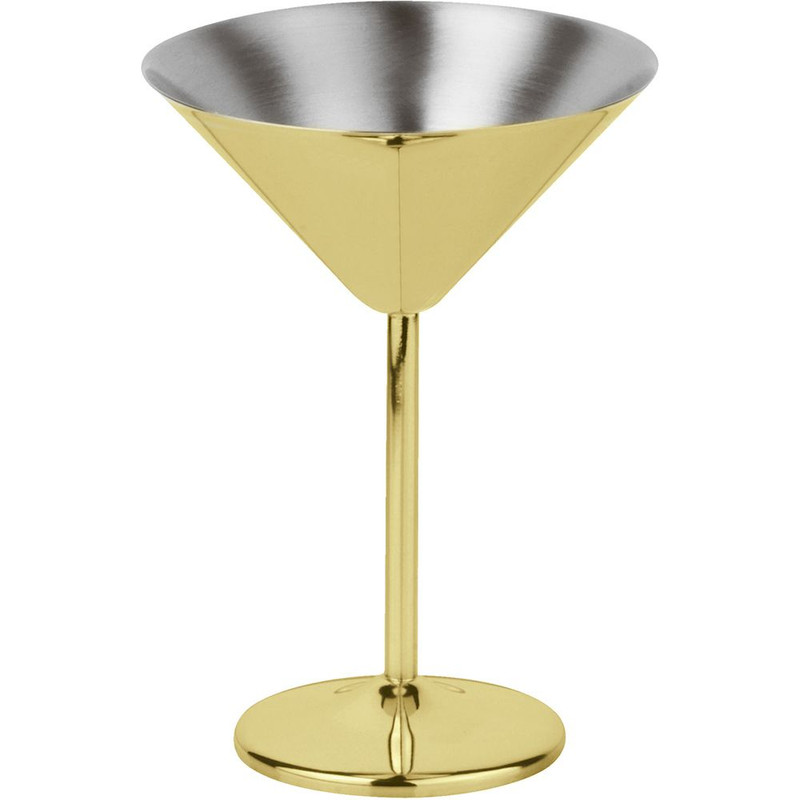 Coppa Martini - 200 ml - Inox - Oro