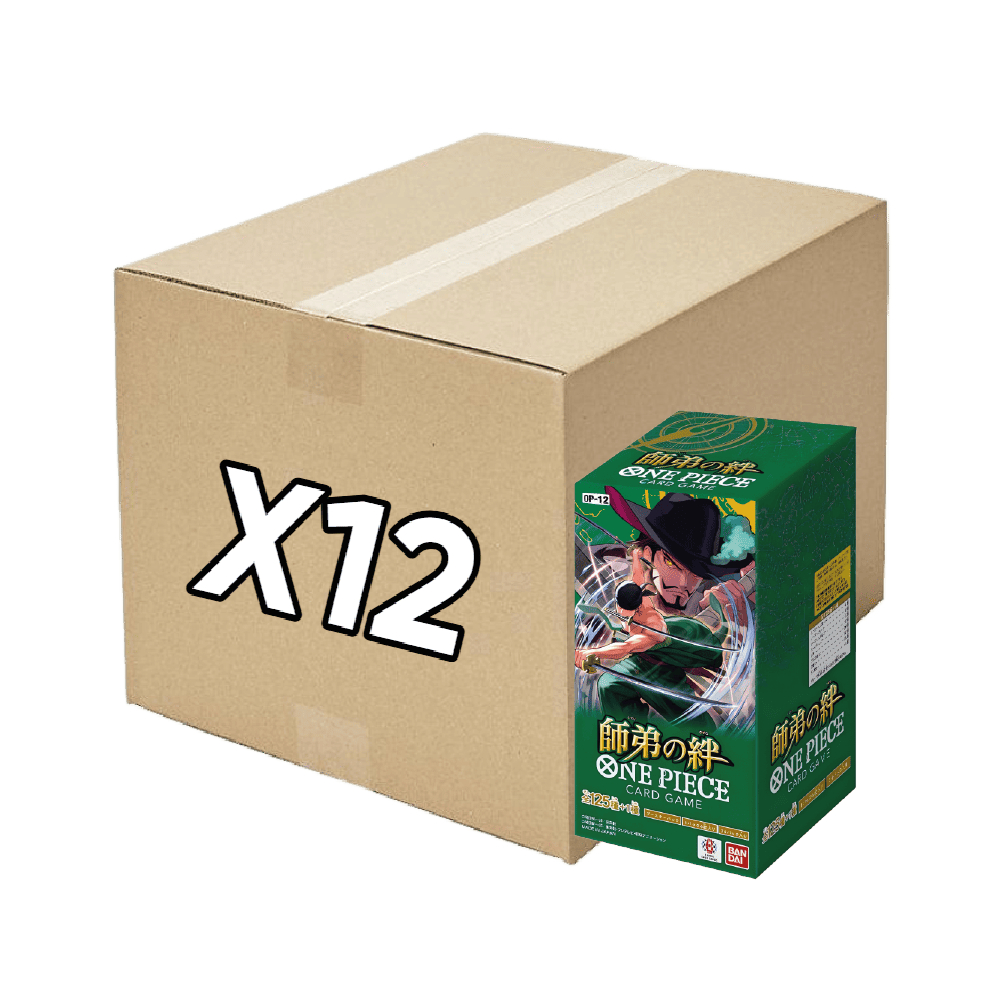 One Piece OP12 (JAP) Case x 12 Display da 24 Buste | ZAFFIRO GAMES S.R.L.