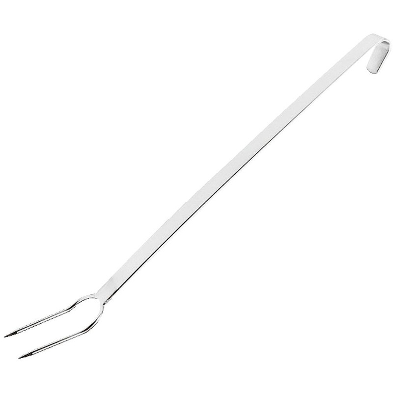 Forchettone Inox Unipezzo PADERNO - 2 Denti - 50 cm
