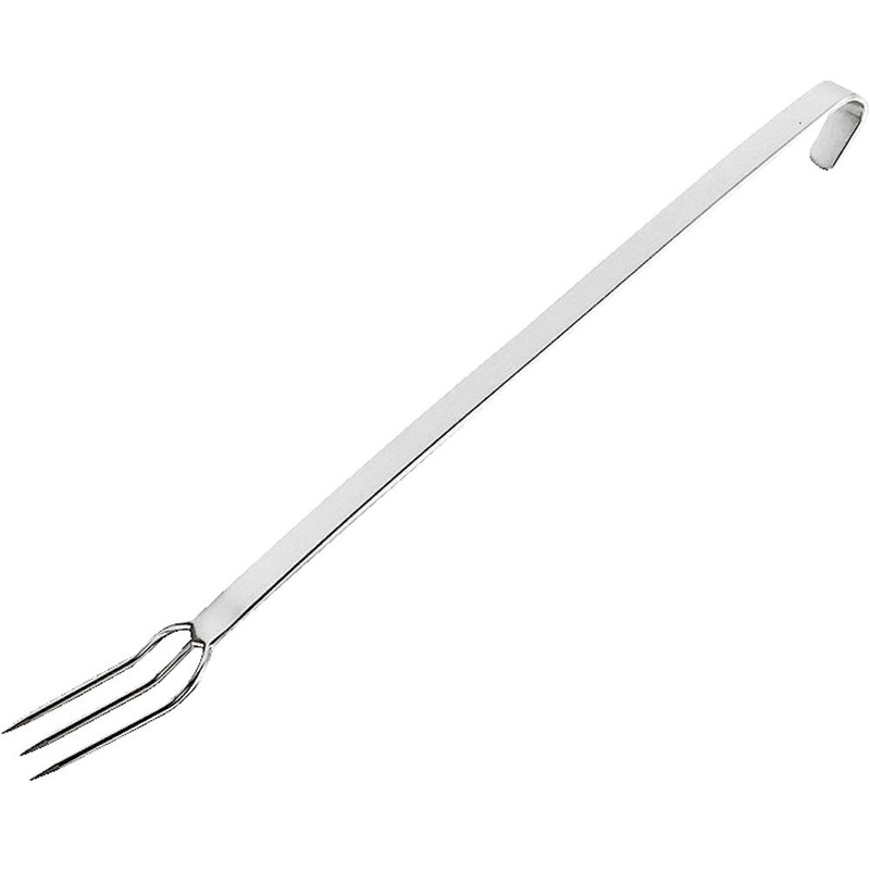 Forchettone Inox Unipezzo PADERNO - 3 Denti - 50 cm
