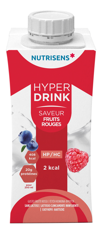 HYPERDRINK 2KCAL FRUTTI ROSSI 4X200ML, pharmaelle srl | Benestore