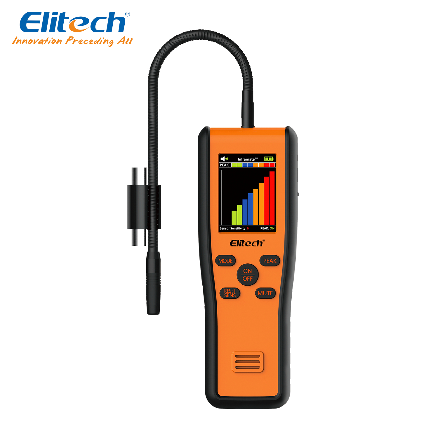 Cercafughe elettronico gas refrigerante INFRAMATE-D Elitech 4 gr/y ...