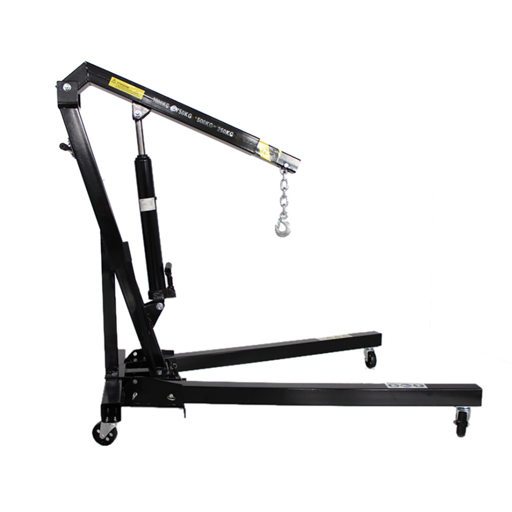 Gru idraulica a carrello pieghevole SOGI Z1-01 capretta portata 1000 kg ...