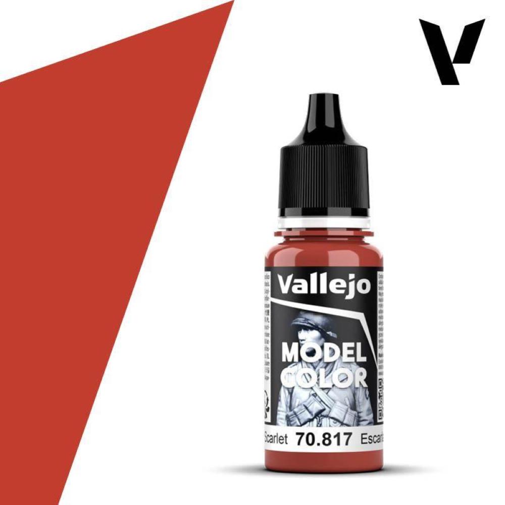 Vallejo Model Color Matt 037 - Scarlet 18 ml | Steel Models