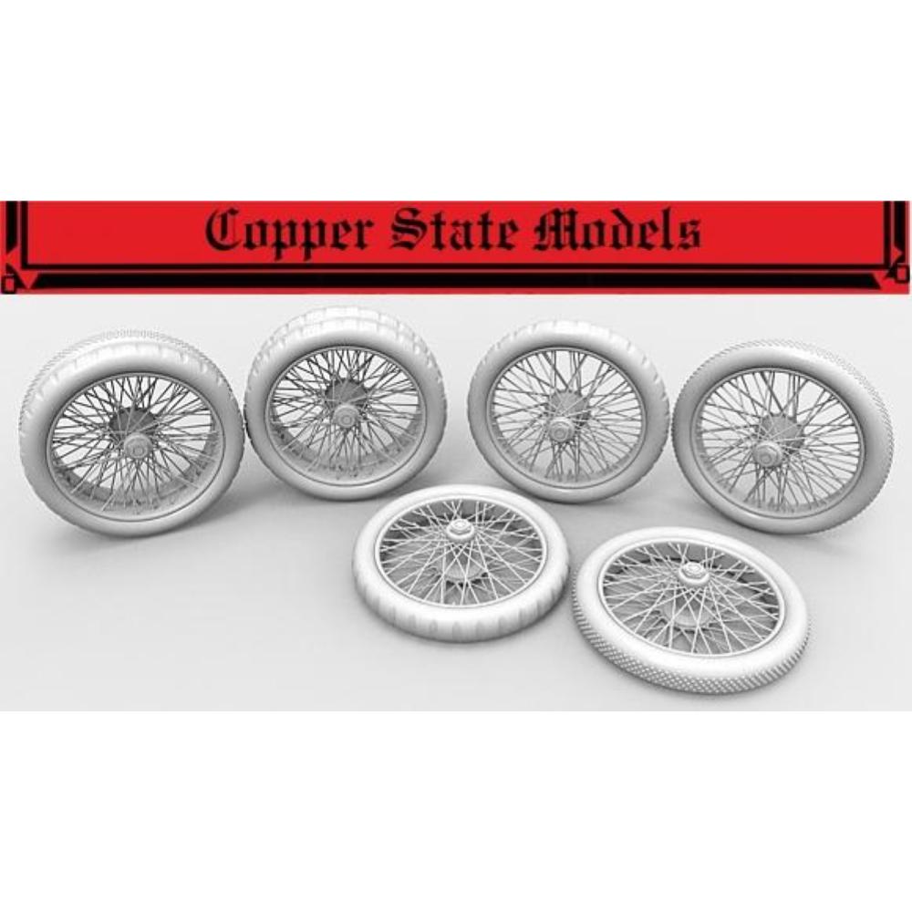 Copper State Models: 1/35; Minerva Wire wheels | Steel Models