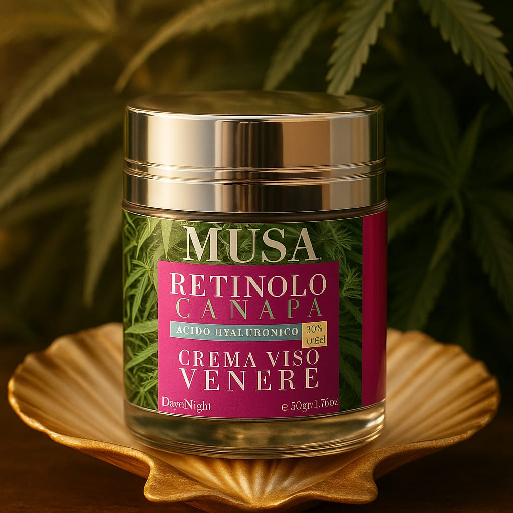 CREMA LIFTING VISO VENERE ALLA CANNABIS 50gr. | Musacosmetics