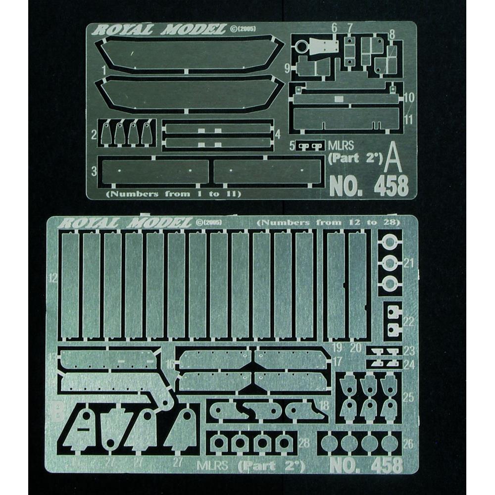 Royal Model: 1/35; set dettaglio per MLRS -Parte 2 (Dragon kit) | Steel ...