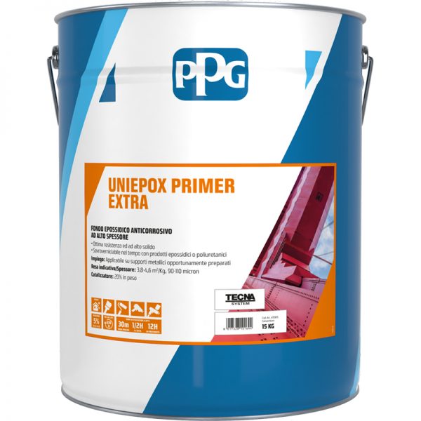 PPG UNIEPOX PRIMER RAL 7035 fondo epox 2K per manufatti metallici ...