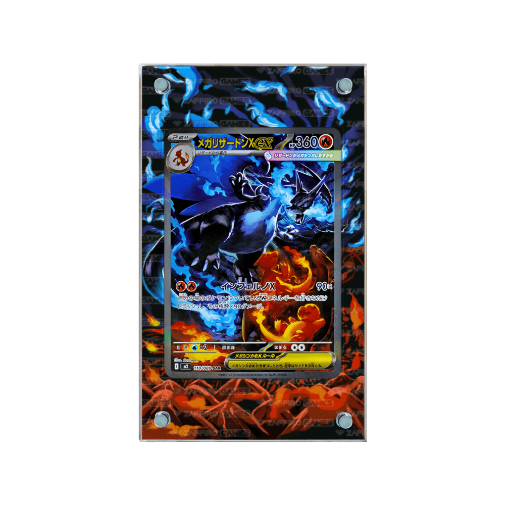 Zaffiro Games Collection - Case Magnetico Personalizzato Mega Charizard ...