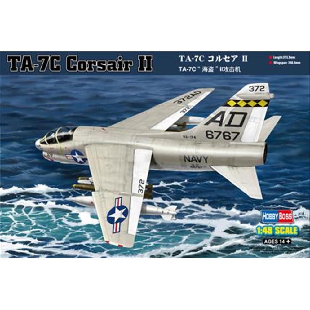 HOBBY BOSS: 1:48 Ling-Temco-Vought TA-7C Corsair II | Steel Models