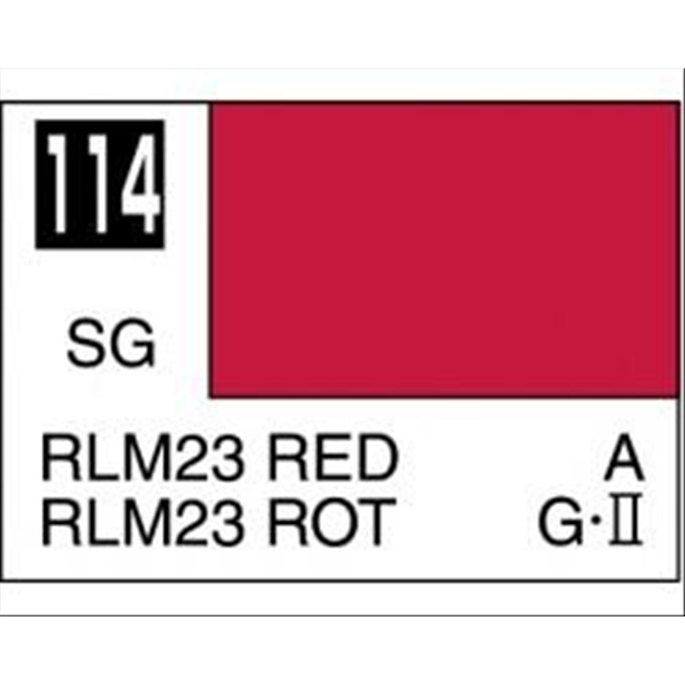 GUNZE: Red / Rot (10 ml) Seiden Matt | Steel Models