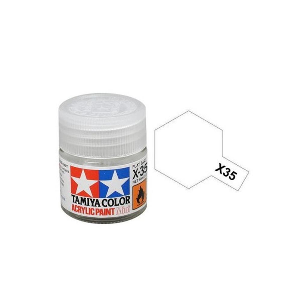 TAMIYA: colore 10ml X-35 Semi Gloss Clear | Steel Models