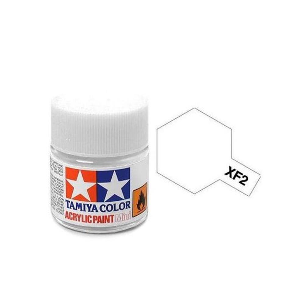 TAMIYA: colore 10ml XF-2 Flat White | Steel Models