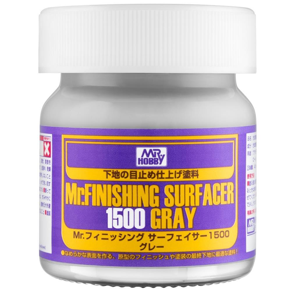 GUNZE: SF-289 Mr. Finishing Surfacer 1500 Gray | Steel Models