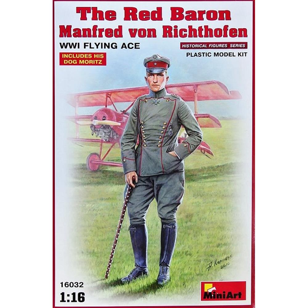 MINIART: 1/16 THE RED BARON Manfred von Richthofen | Steel Models