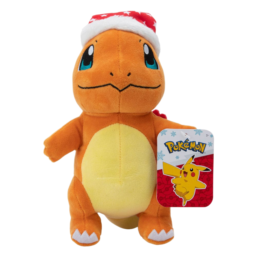 Pokémon Plush Figure Winter Charmander with Christmas Hat 20 cm ...