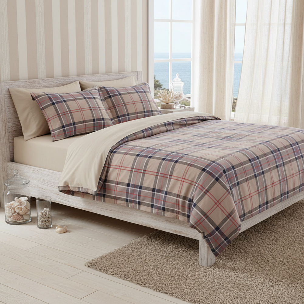 BOSSI CASA | WINDSOR double duvet cover set, dove gray 7605