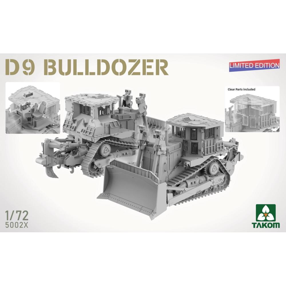 TAKOM MODEL: 1:72 D9 Bulldozer - Limited Edition | Steel Models