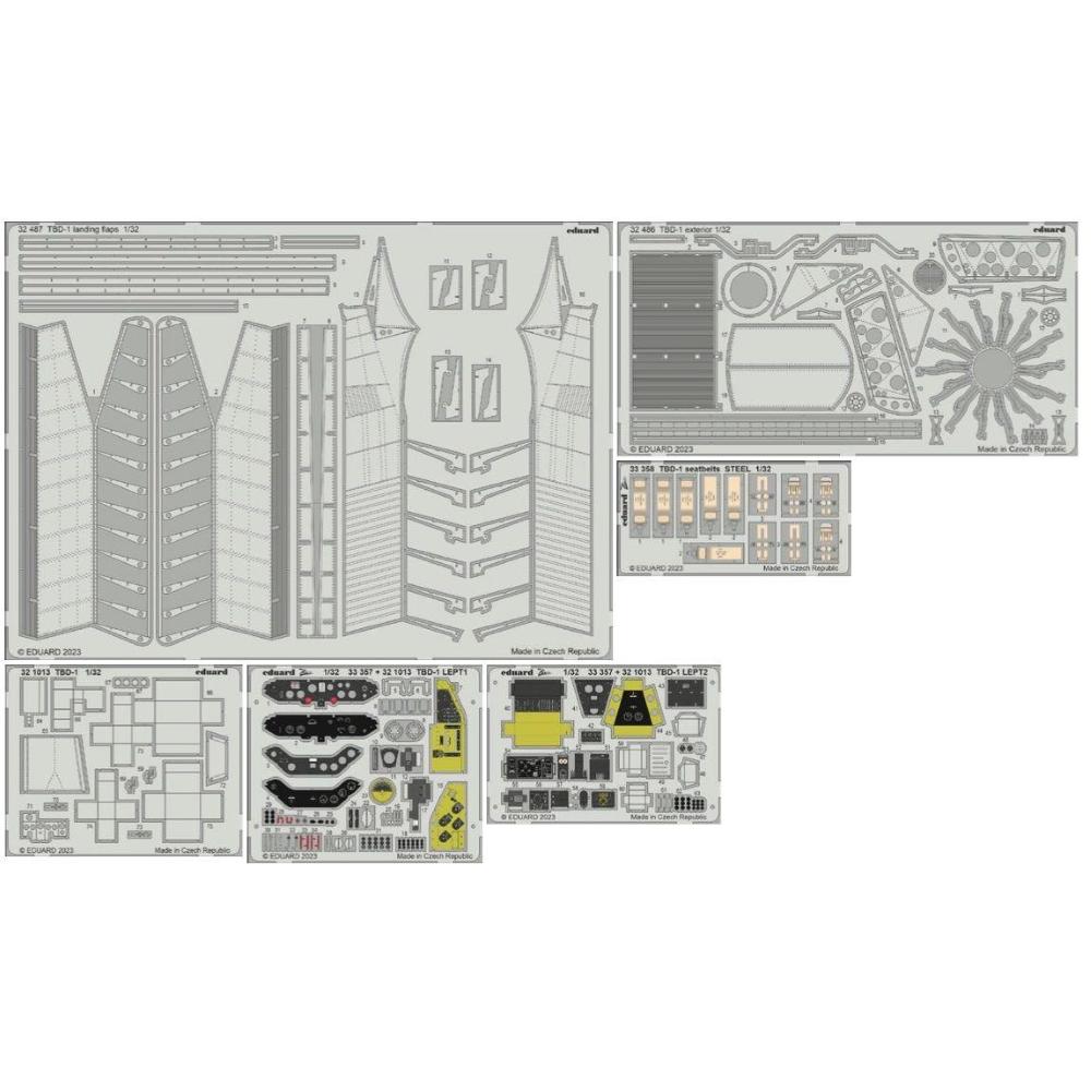EDUARD: 1:32 BIG ED: Douglas TBD-1 Devastator | Steel Models
