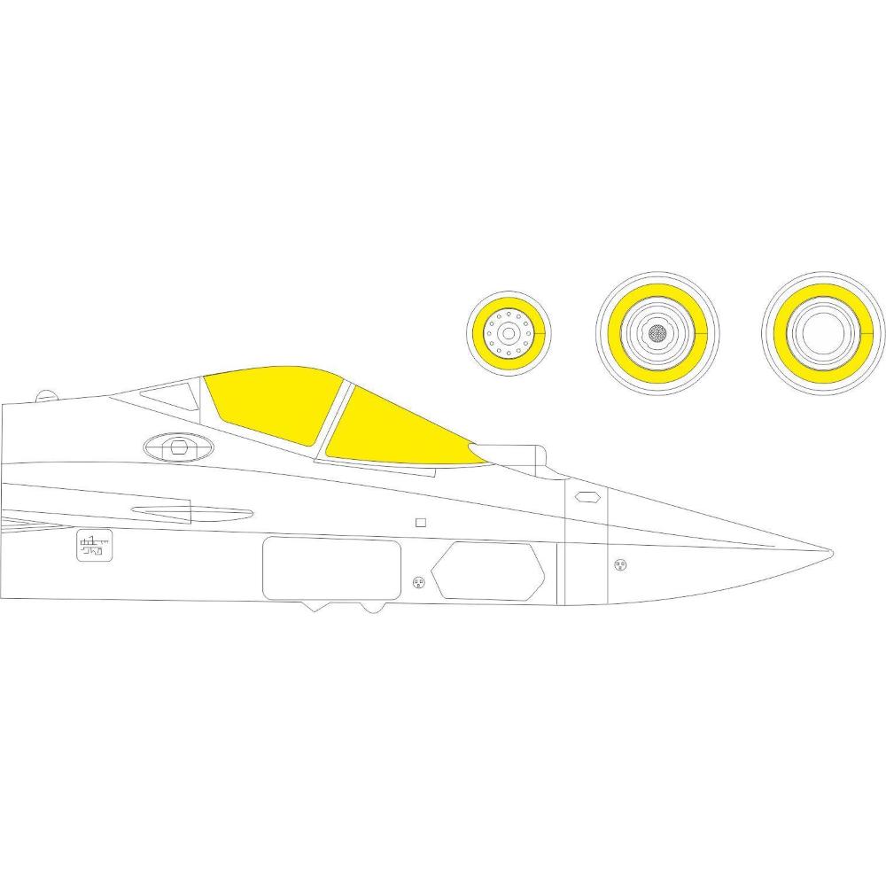 EDUARD: 1:48 Sukhoi Su-57 Frazor TFace Masking tape | Steel Models
