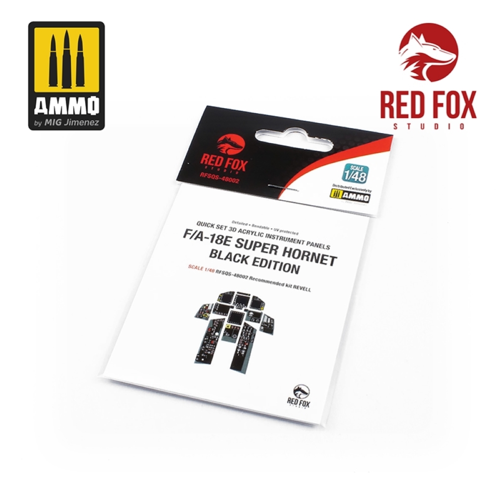 Red Fox Studios: 1/48 F/A-18E Super Hornet BE (for Revell kit) | Steel ...