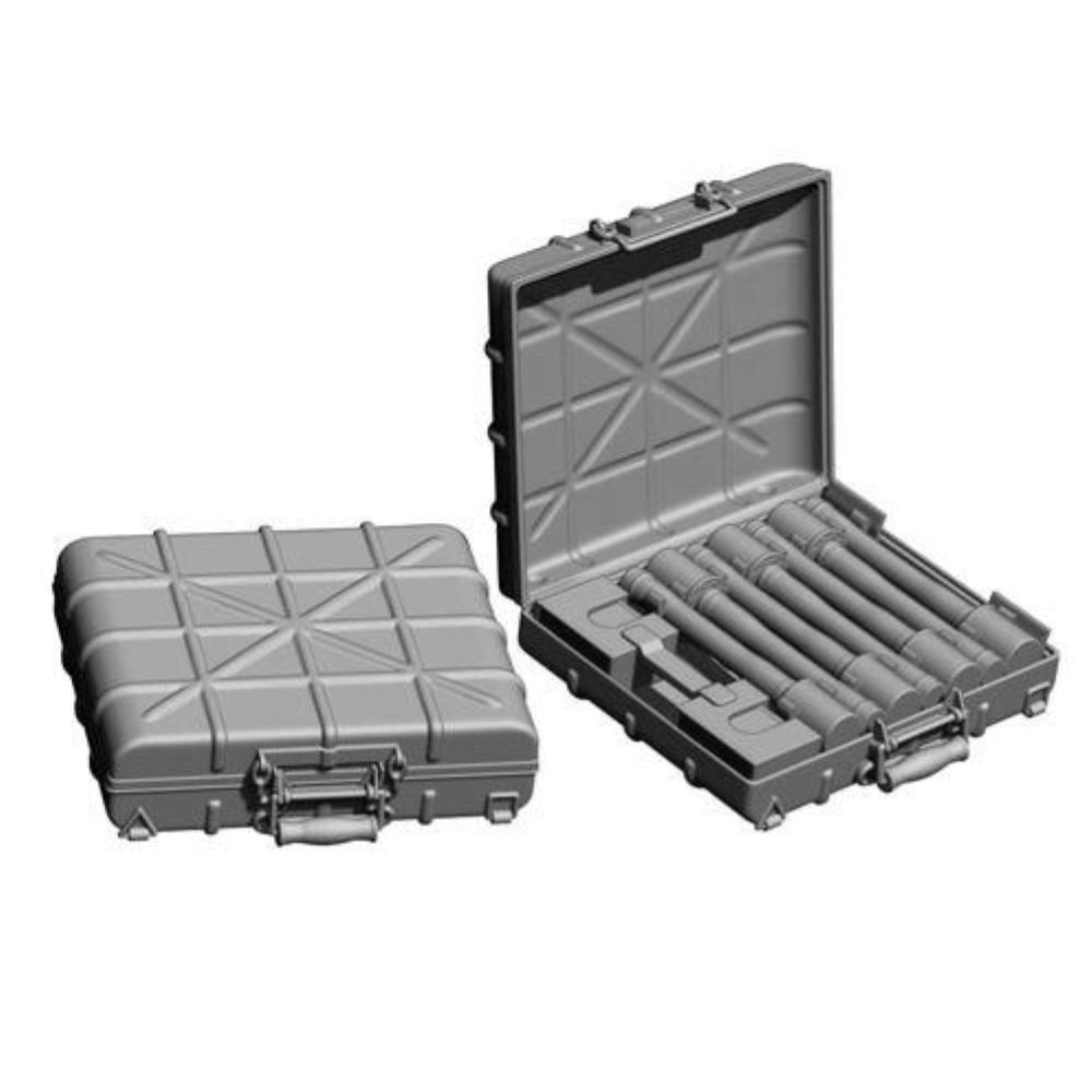 SOL MODEL: 1:16; M24 Case with M24 Grenade 1:16 | Steel Models