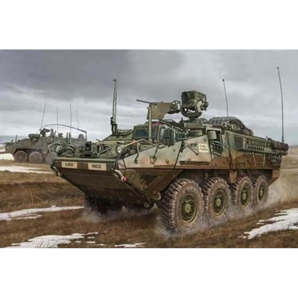 TRUMPETER: 1/35 M1127 Stryker Reconnaissance Vehicle (RV) | Steel Models