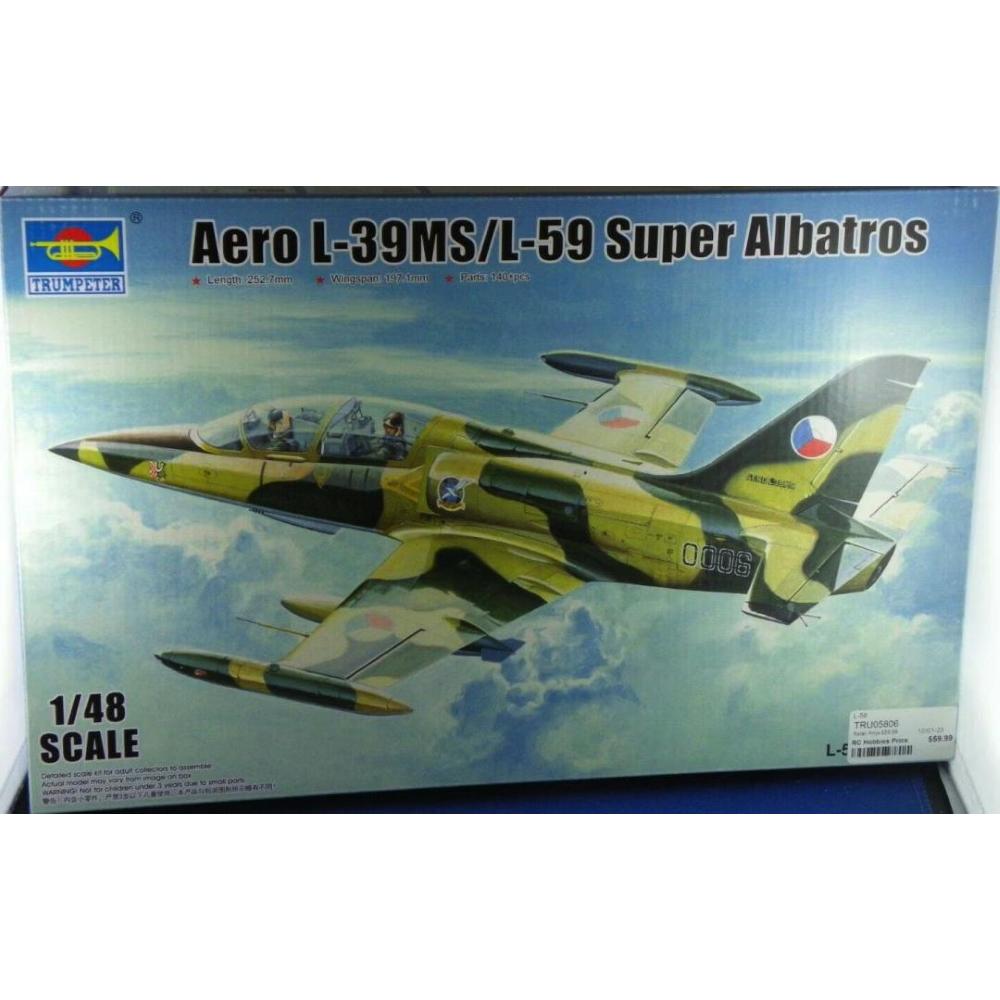 TRUMPETER: 1/48 Aero L-39MS/L-59 Super Albatros | Steel Models