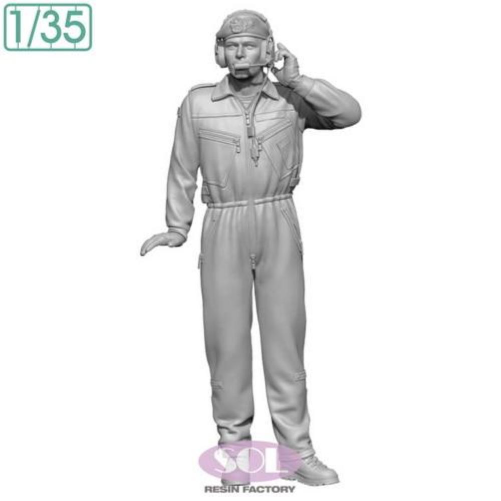 SOL MODEL: 1:35; BW Tank Commander II (Beret) Leopard 2 A7 (1:35 ...