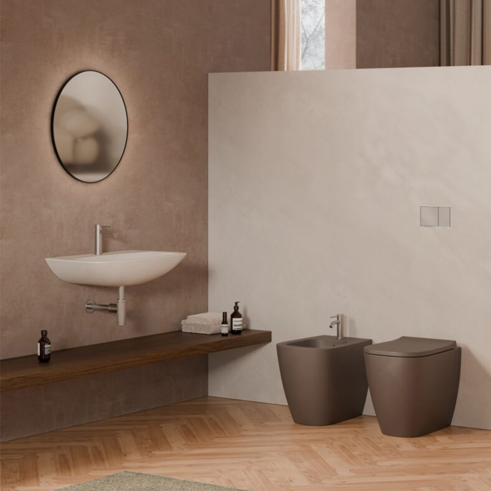 Wc a terra in ceramica Wunder Alice Ceramica | Gaia Interni